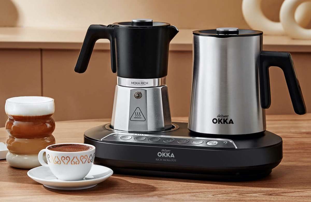Arzum Okka - RICH MOKA POT - Türkische und Italienische Kaffeemaschine ...